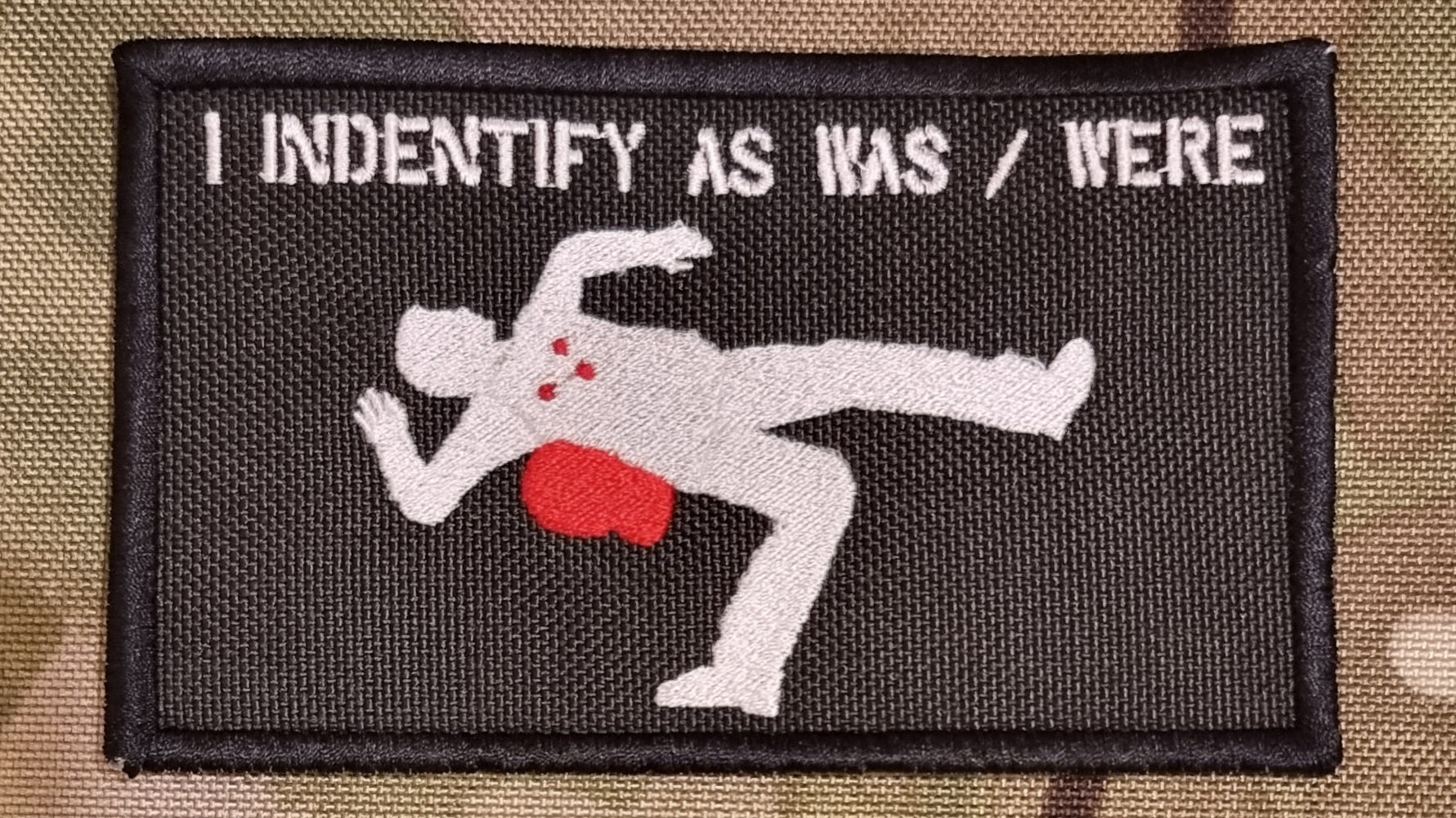 Was/Were Morale Patch – Explosive Designs Apparel Ltd